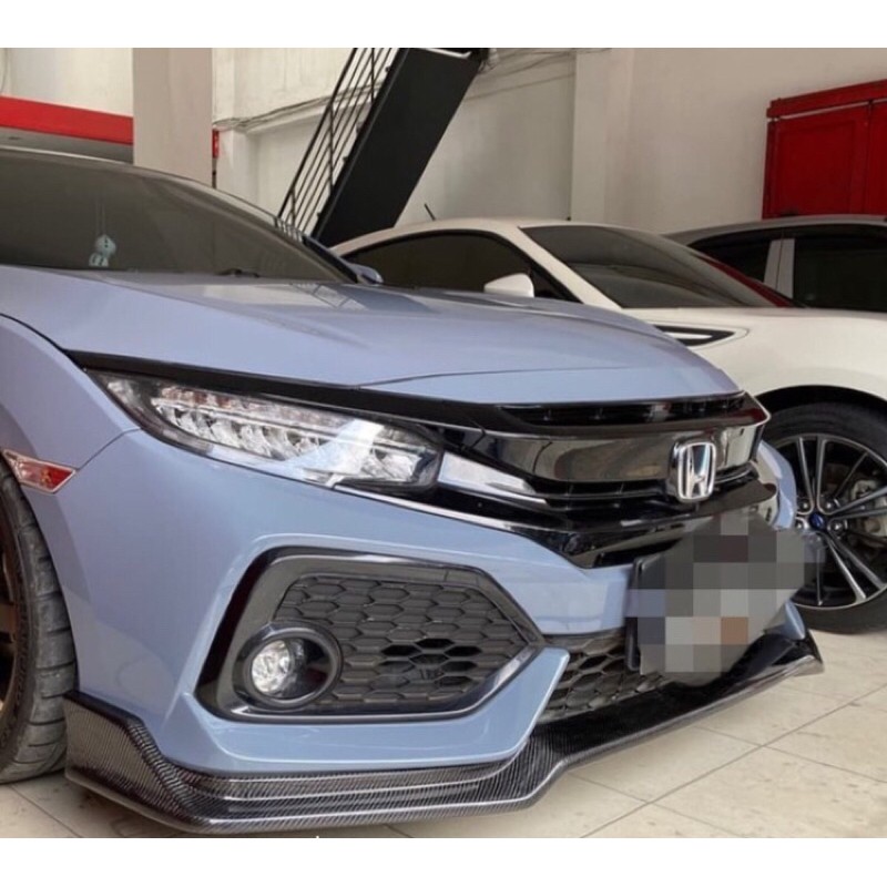 Jual front lips honda civic turbo type r hatcback carbon kevlar ...