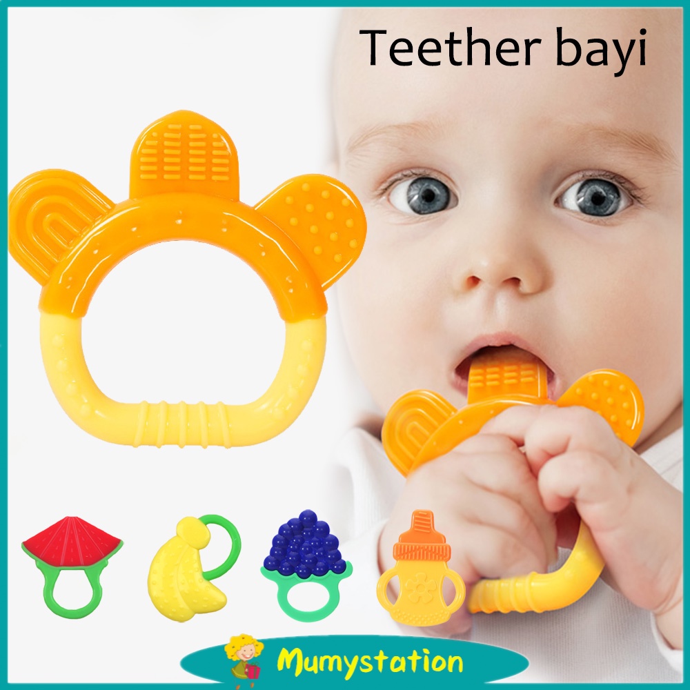Jual Mumystation Teether buah bayi /Gigitan bayi Bahan silikon BPA Free ...