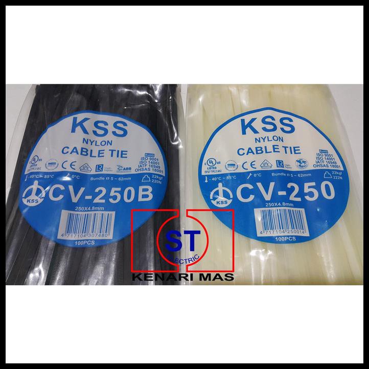 Jual Kabel Ties / Kabel Tis / KSS / CV-250 / CV-250B / CV250 / CV250B | Shopee Indonesia