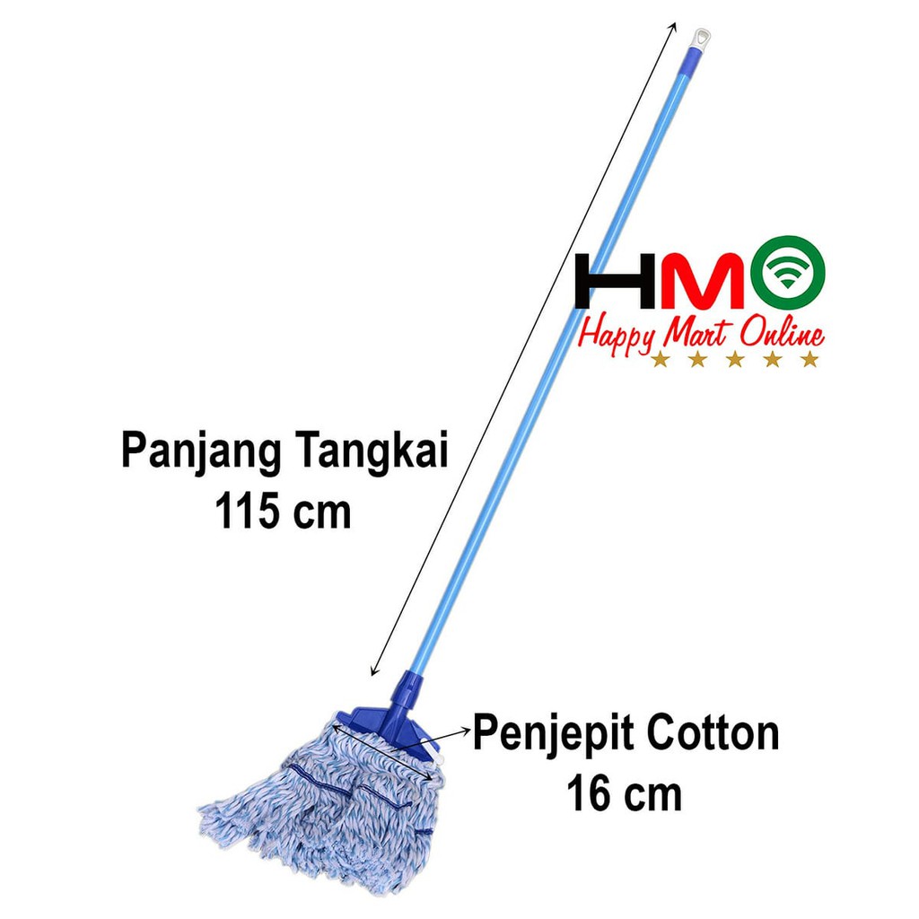 Jual Q2 Alat Pel Pengepel Lantai Mop Sumbu Lebar 18 CM Q2-816 Q2 816 ...
