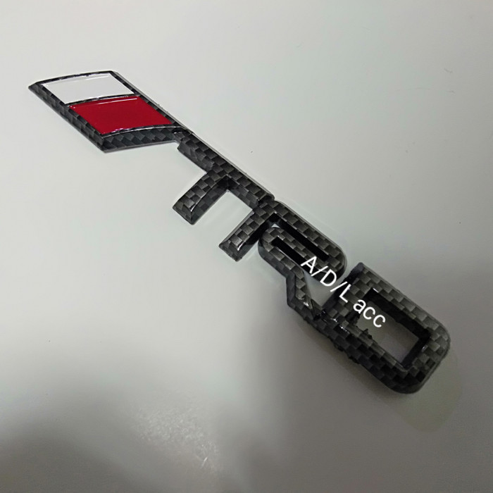 Jual emblem MOBIL LOGO TRD motif carbon stiker tempel PLAT KERAS ...
