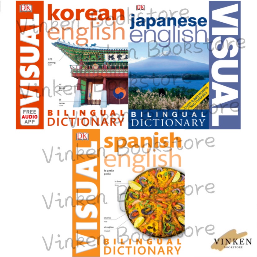 Jual Newproduct Bilingual Visual Dictionary by DK Korean, Japanese ...