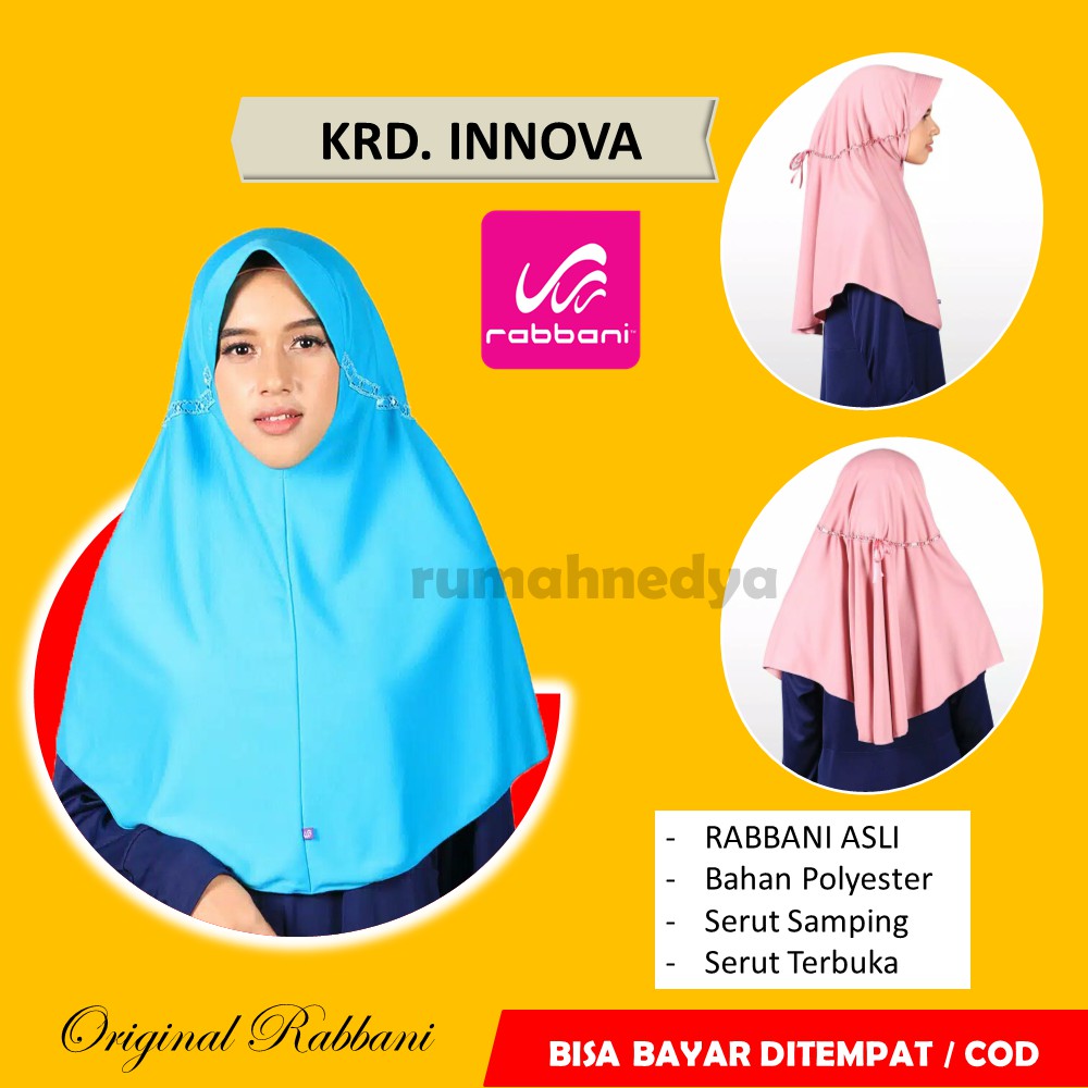 Jual Jilbab Rabbani Asli Sekolah An Innova Rabani Ori Polos Murah ...