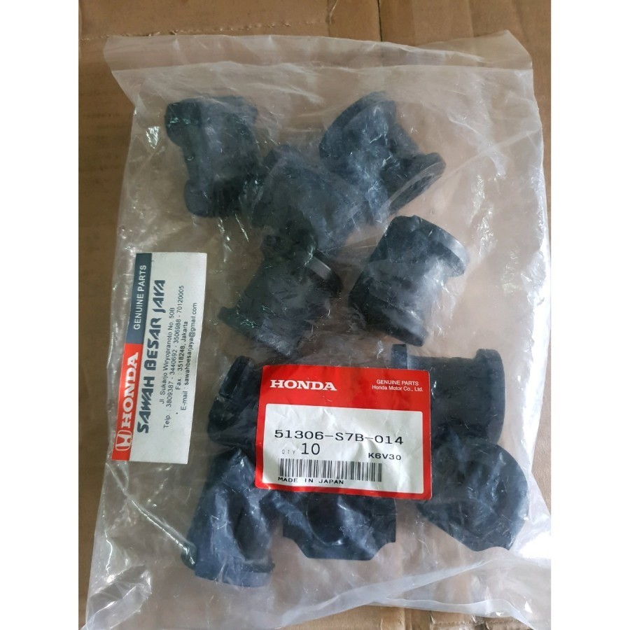 Jual Karet Roti Bushing Busing Stabil Stabilizer Depan Mobil Honda CRV ...