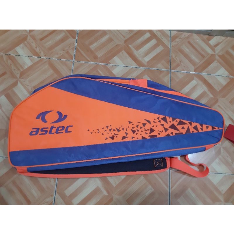 Jual Tas Raket Badminton ASTEC Hurricane 3 Thermo Blue | Shopee Indonesia