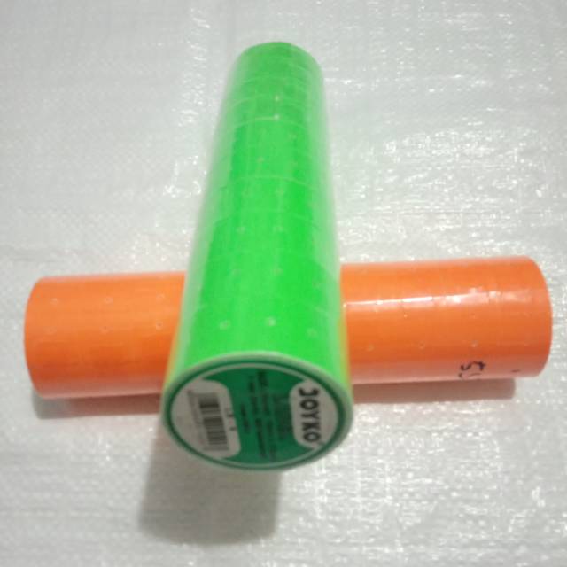 Jual Kertas label roll warna 1 line | Shopee Indonesia