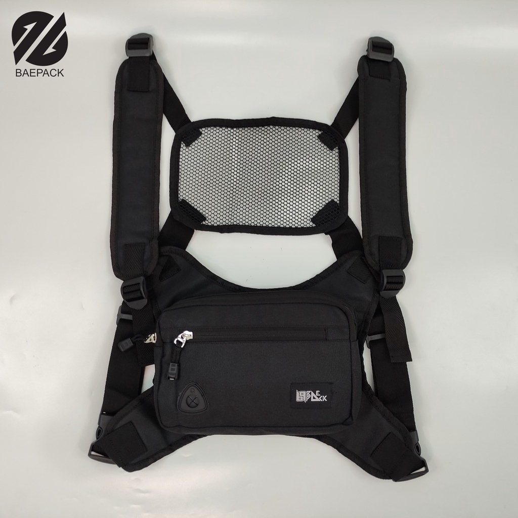 Jual Baepack Tas Dada Chest Bag Pria Dengan Lubang Headset Elvano ...