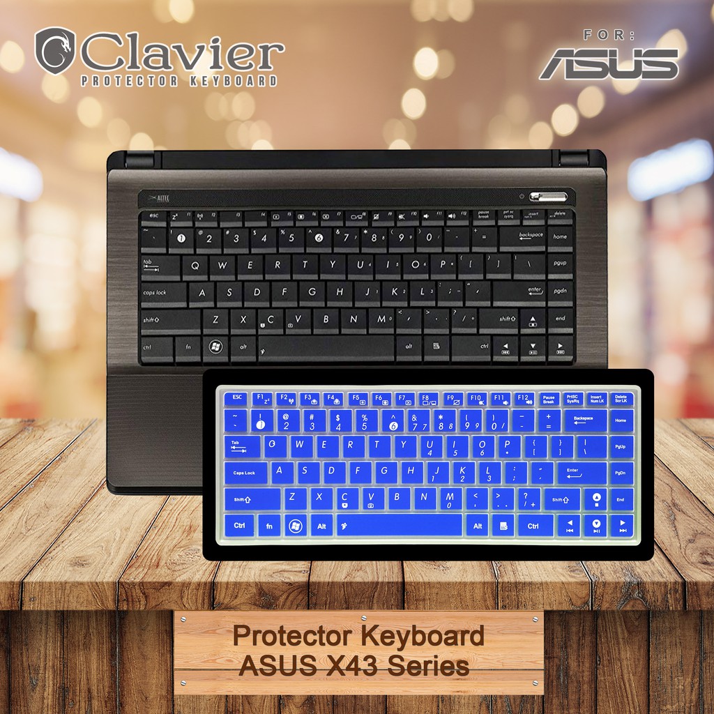 Jual Keyboard Protector Asus X43 X43E-VX708D X43E-VX709D X43E-VX794D ...