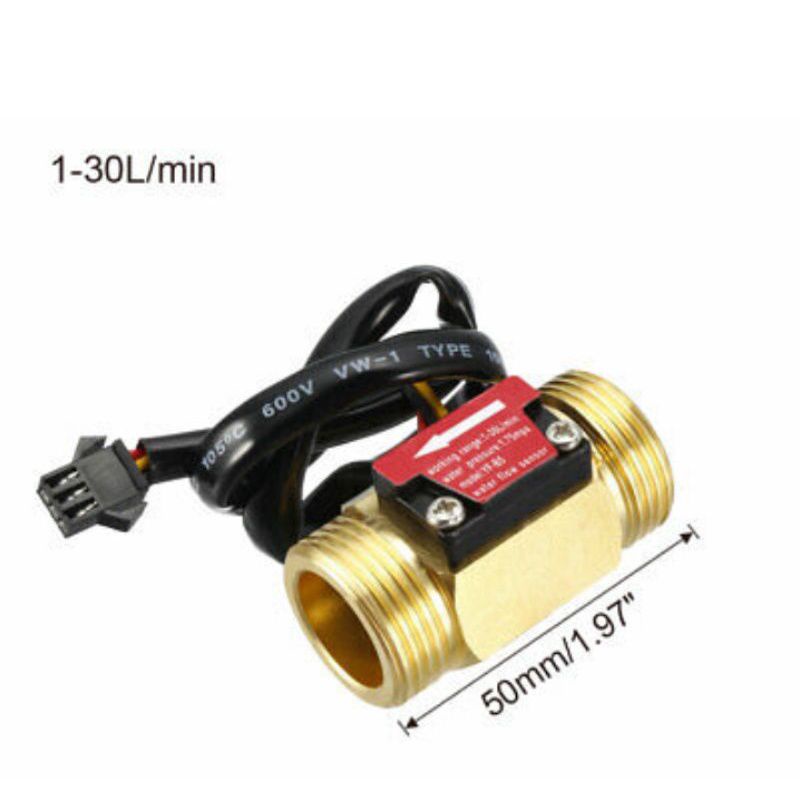 Jual Flow Sensor Kuningan Ukuran 3/4 Untuk Pom Mini Pertamini | Shopee ...