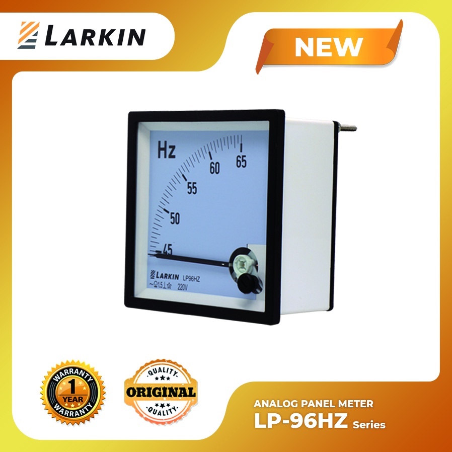 Jual Analog Frequency Hz Panel Meter 96x96 Jarum Larkin LP-96Hz ...