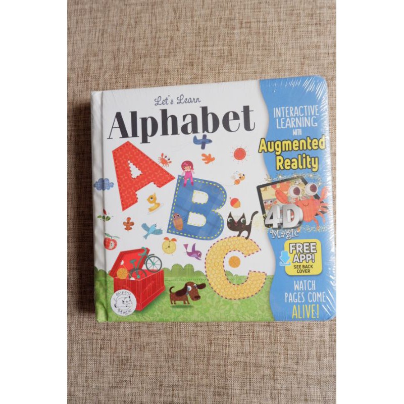 Jual Buku Anak impor BBW - Let's learn Alphabet ABC 4D Augmented Reality / belajar abc anak ...