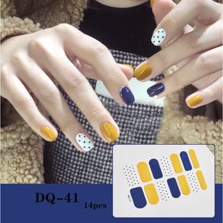 Jual PREMIUM STICKER Nail Art Sticker Kuku 14 pcs Nail Art premium ...
