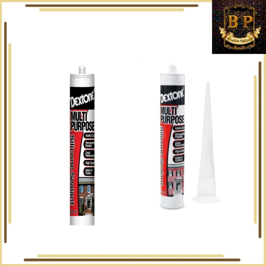 Jual Dextone Lem Silicone Sealant Multi Purpose 300ml - sealant kaca ...