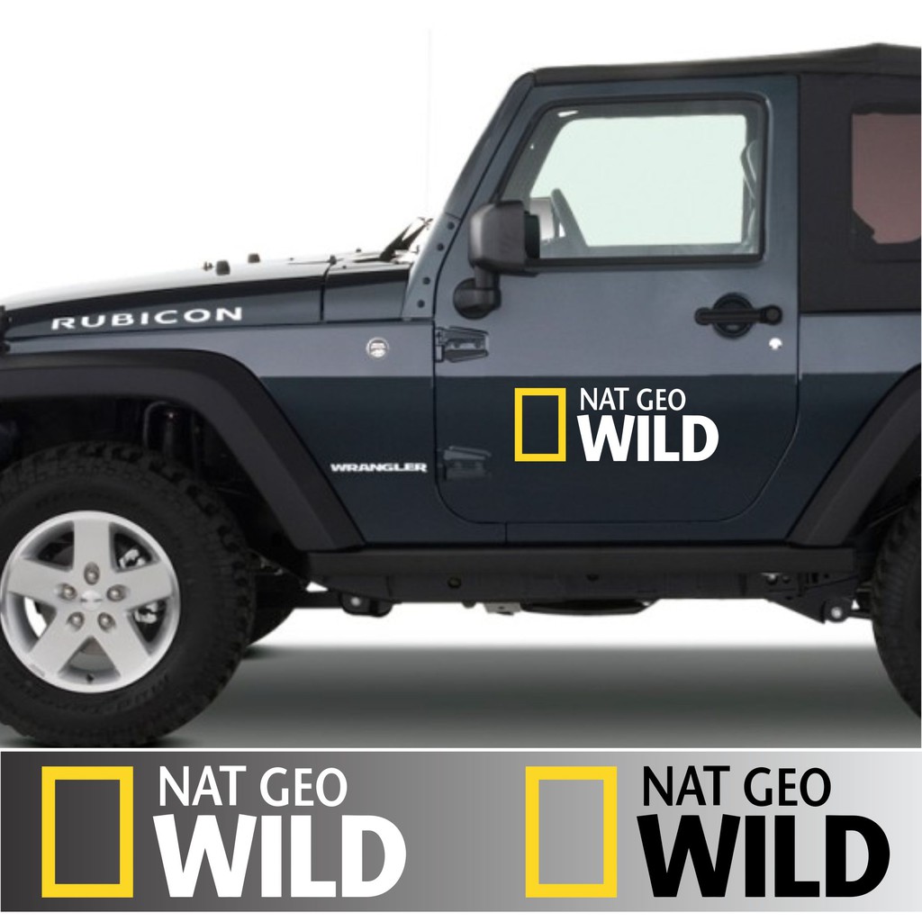 Jual STIKER CUTTING STICKER MOBIL - NATIONAL GEOGRAPHIC NAT GEO WILD ...