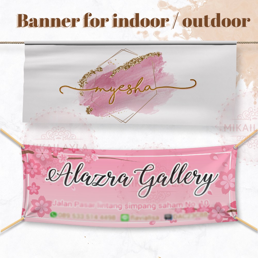 Jual Desain & Cetak Banner 1m x 1m | Shopee Indonesia