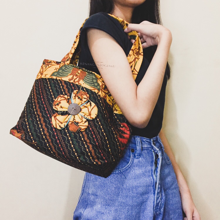 Jual Tas Batik Pita Totebag Tas Tenteng Oleh Oleh Khas Jogja Souvenir ...