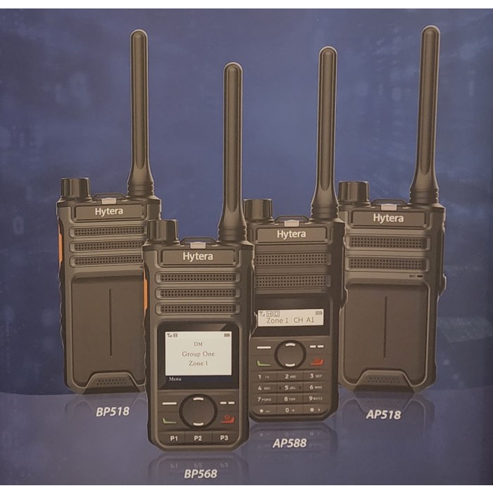 Jual Hytera AP588 HT Single Band VHF UHF 400-470 Fast Charging HYT AP ...
