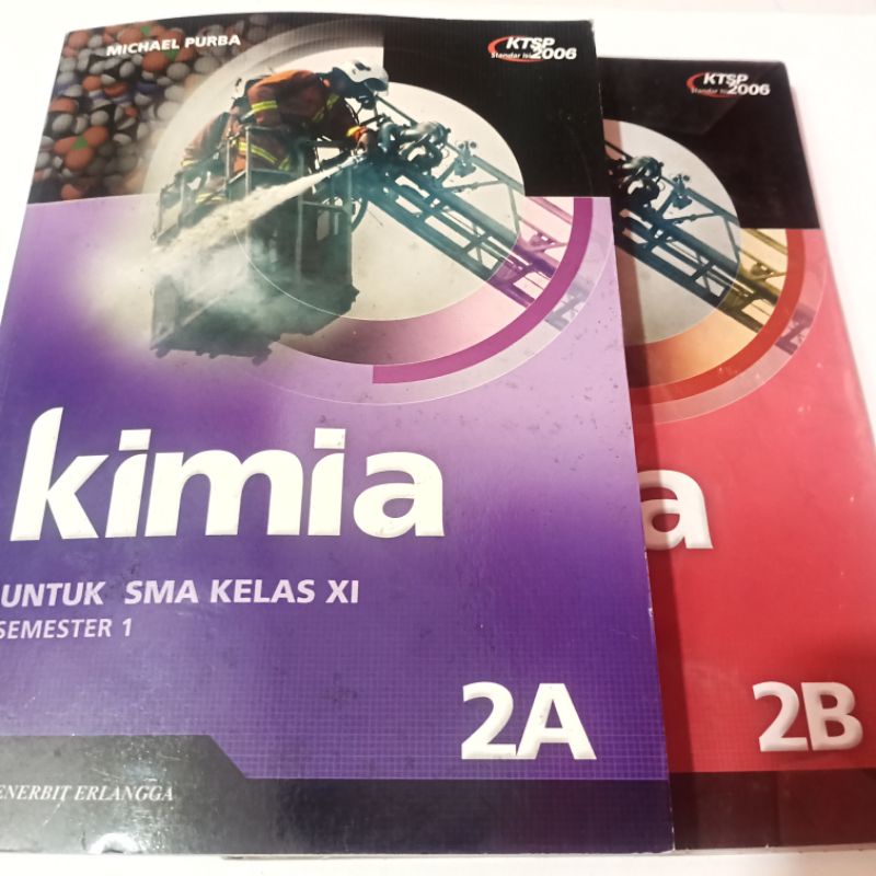 Jual BUKU BEKAS SEPERTI BARU KIMIA 2A 2B KELAS 11 ERLANGGA MICHAEL ...