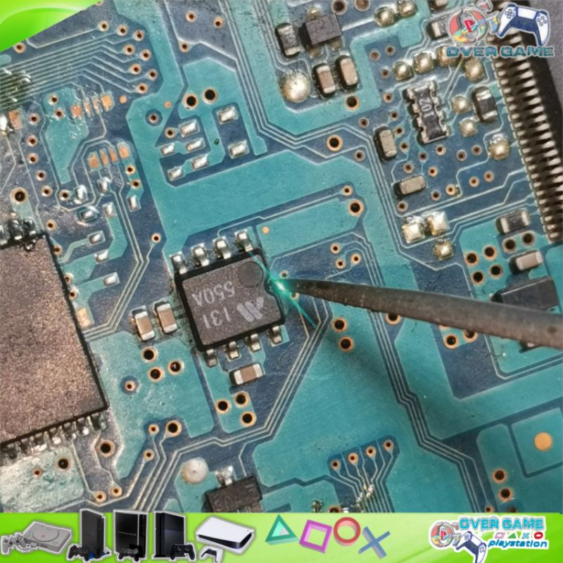 Jual IC PS2 IC RESET RISET IC POWER ps2 Fat & Slim Sery tipe /SCPH 1/3/5/7/9 | Shopee Indonesia