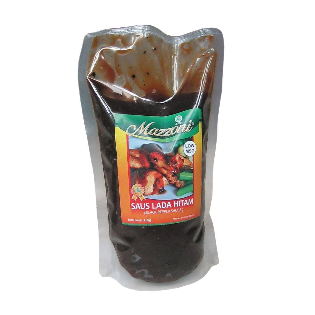 Jual Mazzoni Saus Lada Hitam 1 Kg | Shopee Indonesia