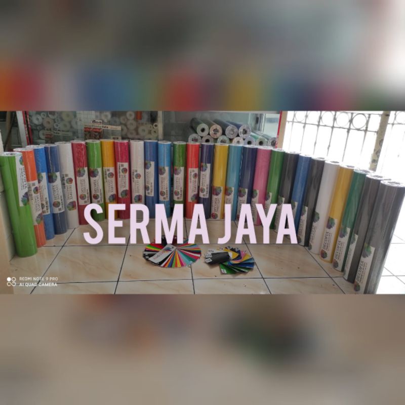 Jual Stiker L.61cm P.1 meter Sticker Skotlet Kilap Glossy Decofix ...