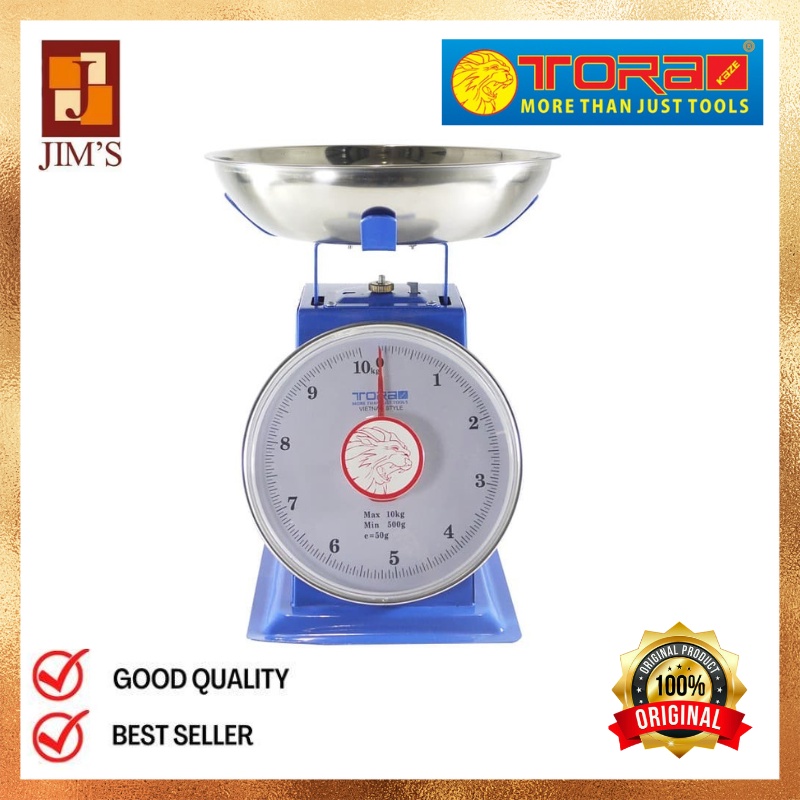 Jual TORA TIMBANGAN JARUM / SPRING SCALE 10 KG | Shopee Indonesia