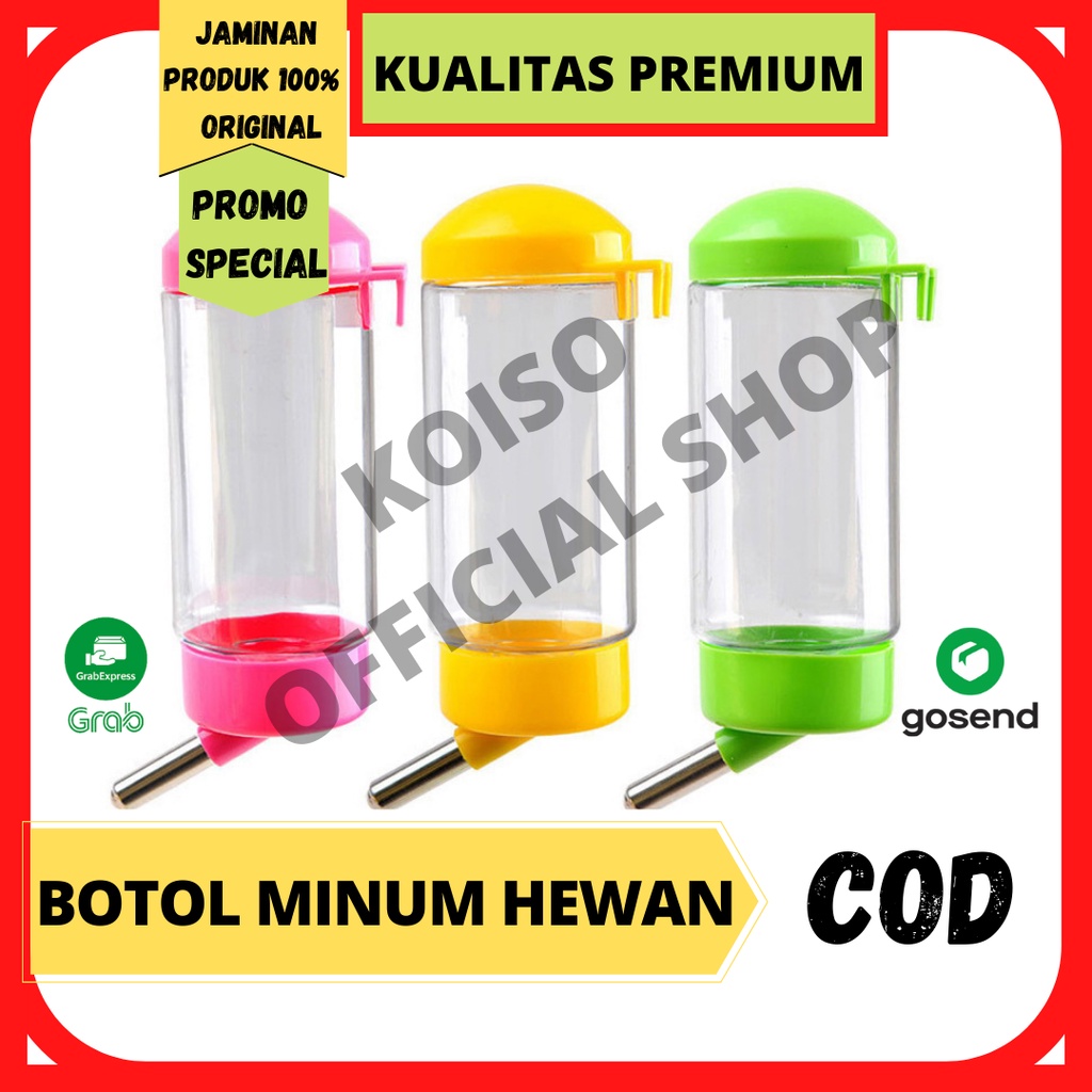 Jual Botol Dot Air Minum Hamster Jumbo 400 Ml Tempat Air Minum Gantung ...
