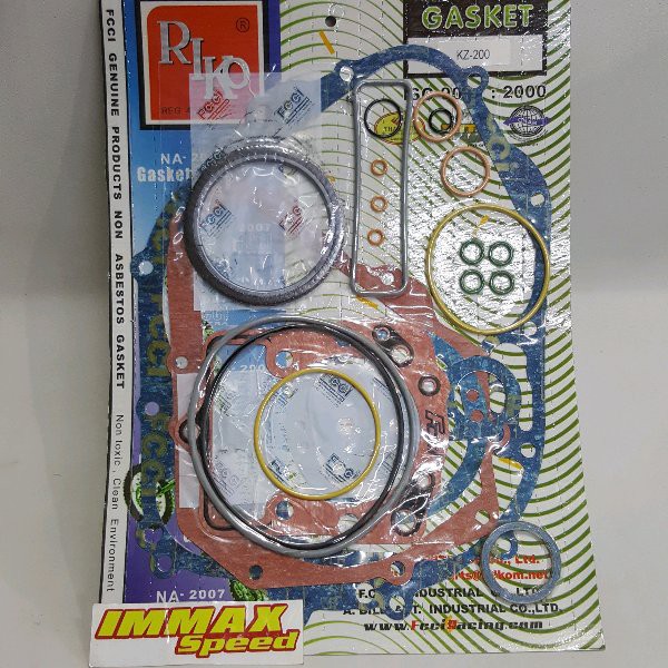 Jual Paking Kawasaki Binter Merzy Mercy Kz200 Kz 200 Mersi Full Set Gasket Packing Riko Thailand ...