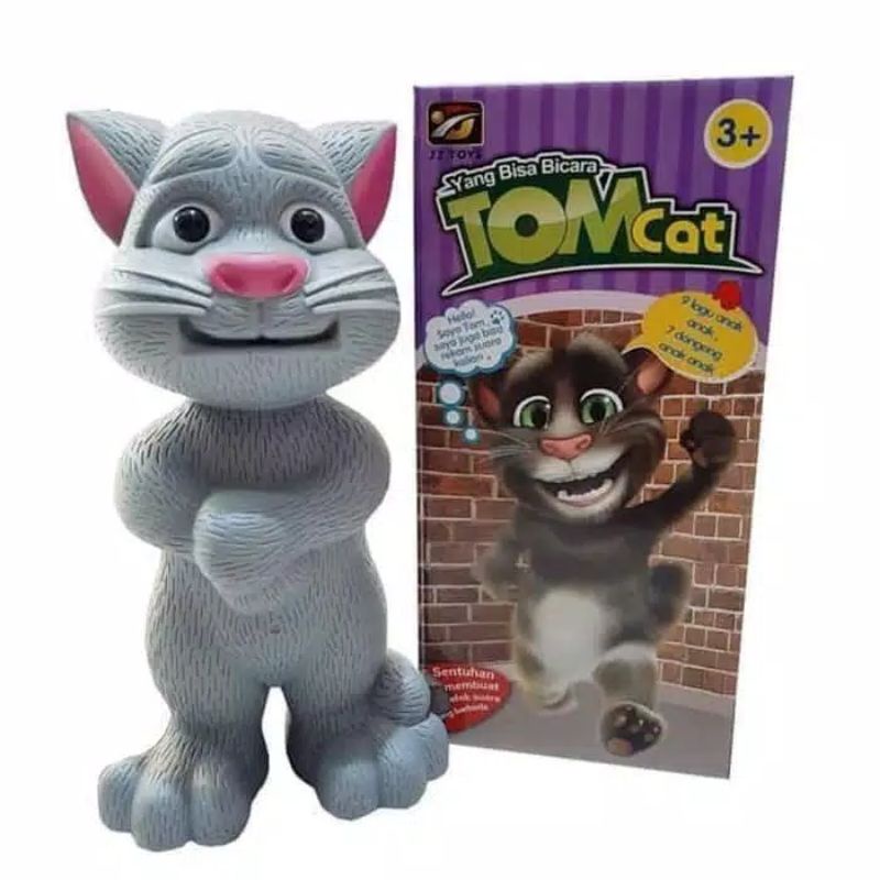 Jual mainan anak edukasi talking tom medium / TOM | Shopee Indonesia