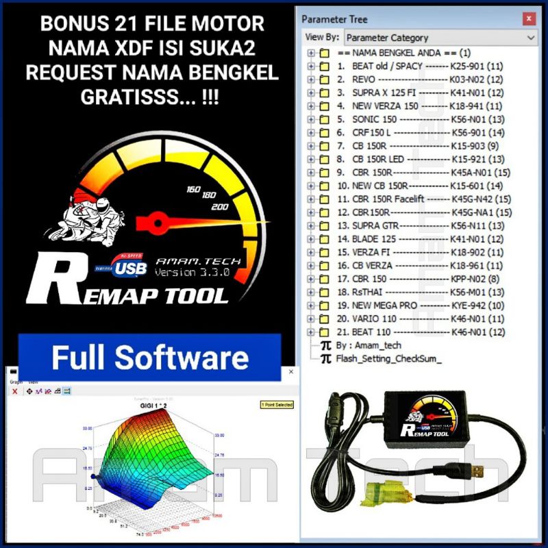 Jual Alat Remap ECU Motor Honda | Shopee Indonesia