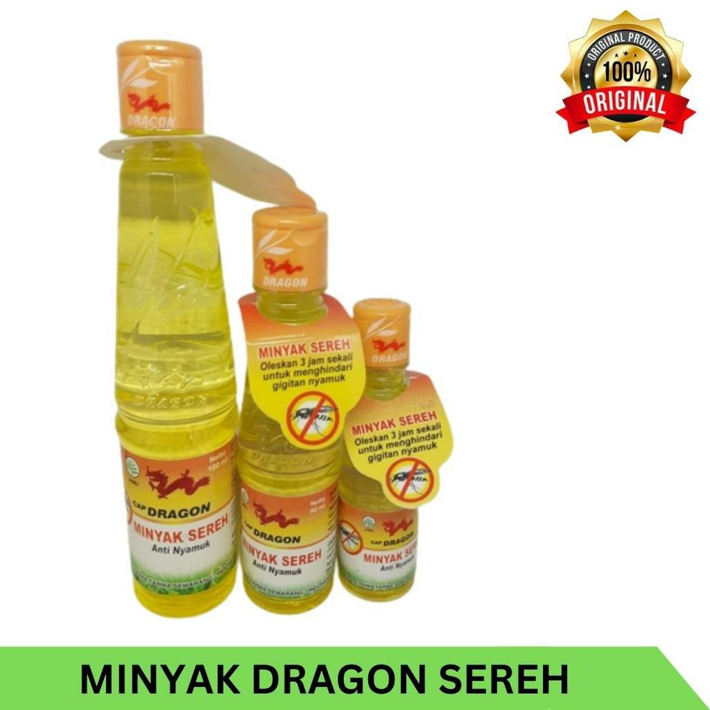 Jual Minyak Sereh Cap Dragon Anti Nyamuk 30ml 100 Ml | Shopee Indonesia