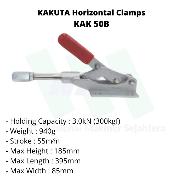 Jual KAKUTA Horizontal Clamps KAK 50B | Shopee Indonesia