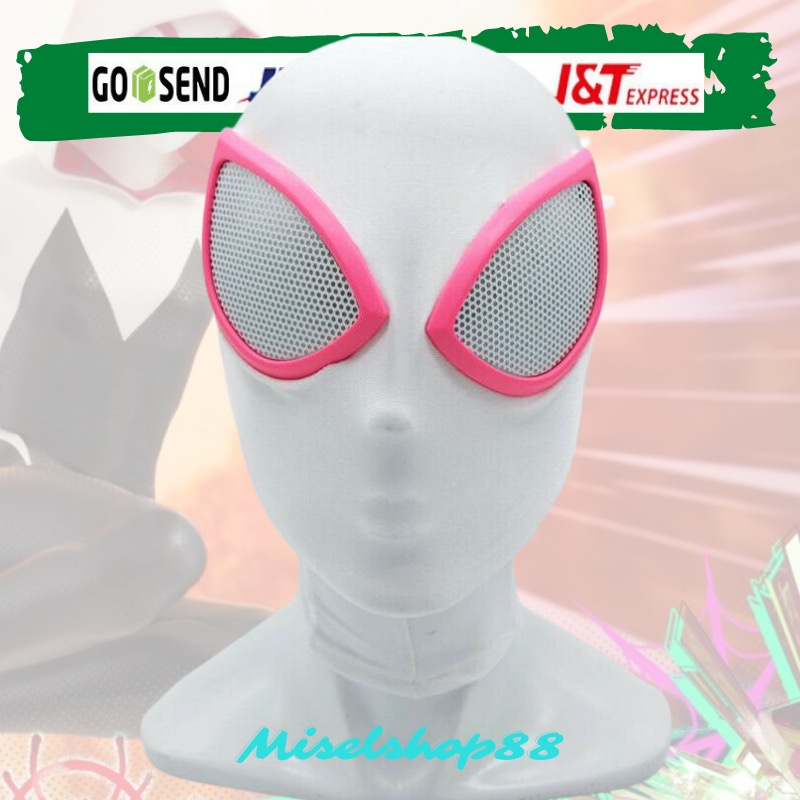Jual Topeng spiderman gwen spidergirl cewek spider girl man | Shopee ...