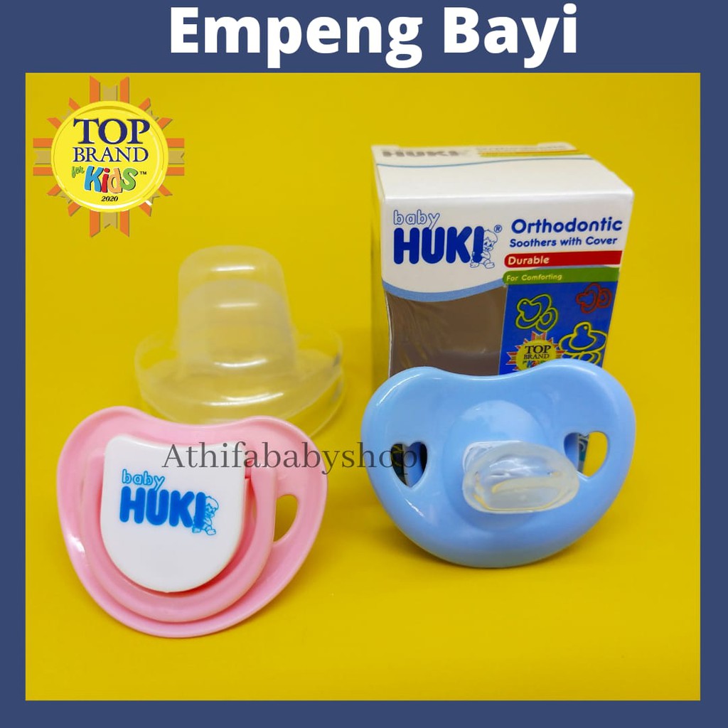 Jual Huki Pacifier Empeng Orthodontic / Empeng Bayi 0 Bulan / Gigitan ...