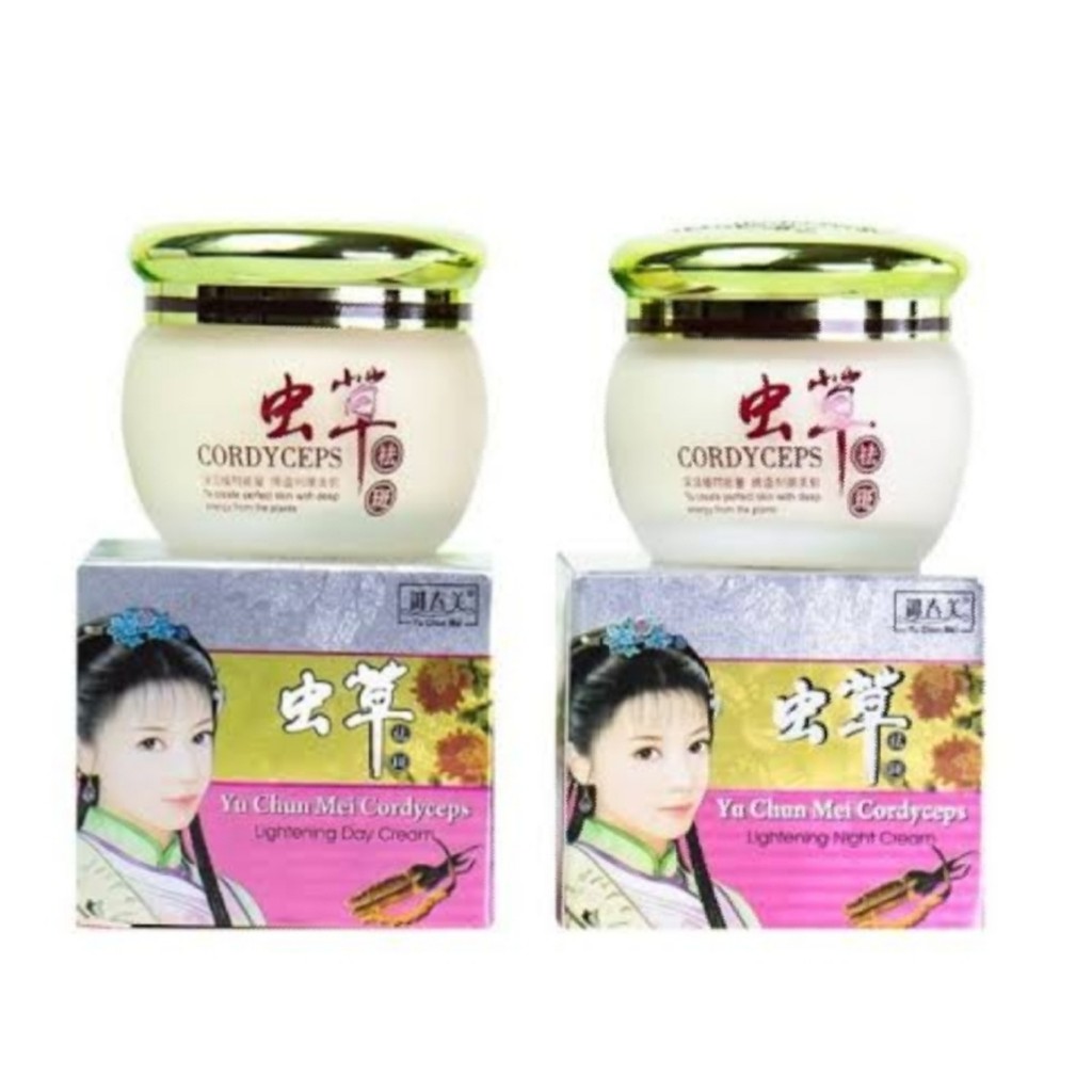 Jual Yu Chun Mei Cordyceps Lightening Cream - Cream Wajah 30Gr | Shopee ...