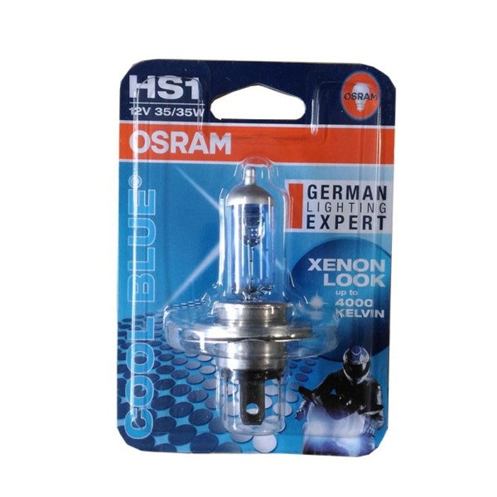 Jual Lampu Motor Osram Cool Blue Halogen Type H4 35 W | Shopee Indonesia