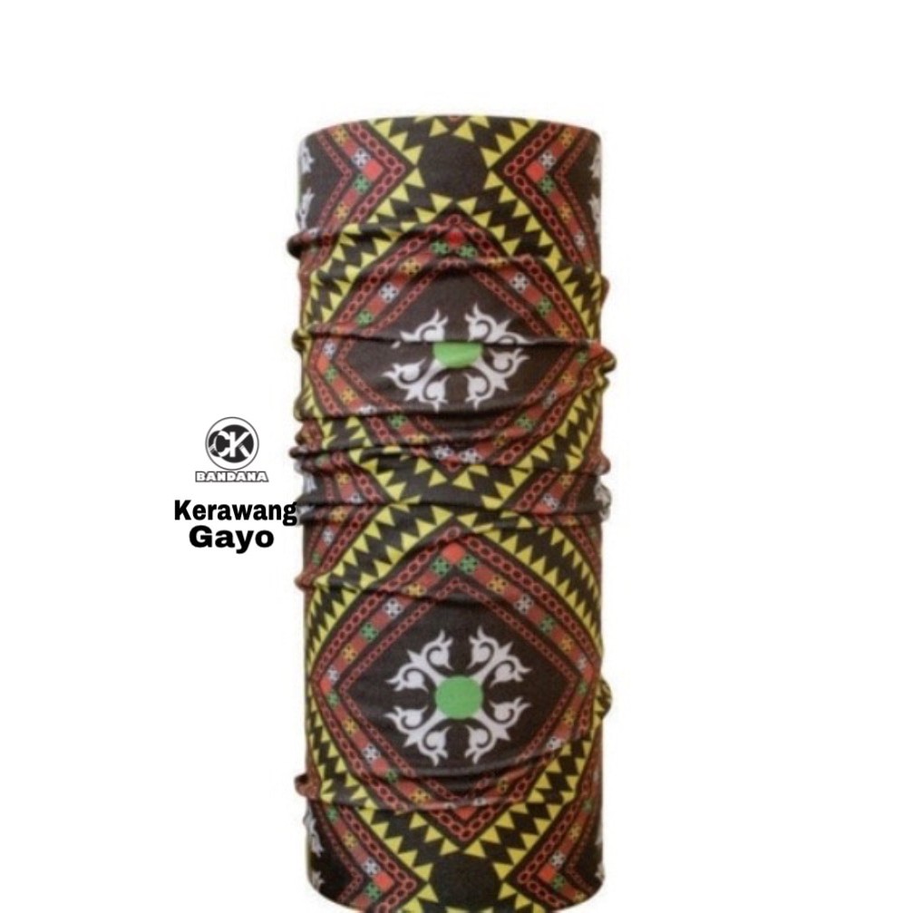 Jual CK Bandana ORIGINAL masker Ethnic Etnik Tradisional kerawang gayo ...