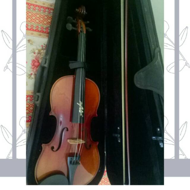 Jual Alat Musik Violin Biola 4/4 Kayu Mahogany Coklat | Shopee Indonesia