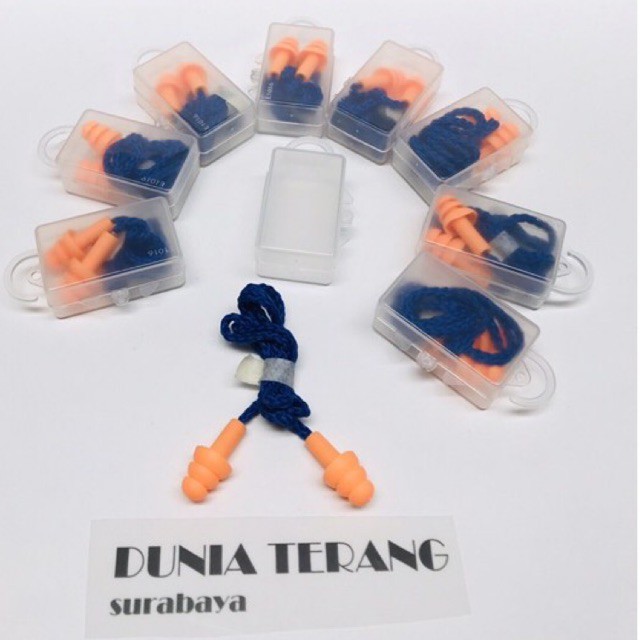 Jual Penutup Telinga MAXI - Ear Plug Pelindung Penyumbat Kuping - Peredam Suara - Safety EarPlug ...