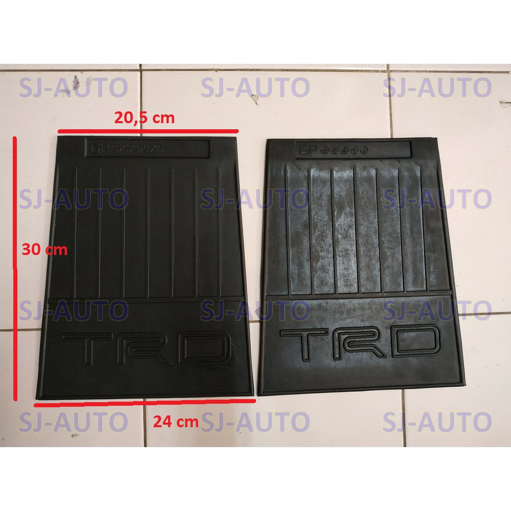 Jual Mud Guard Karet TRD Kepet Roda TRD | Shopee Indonesia