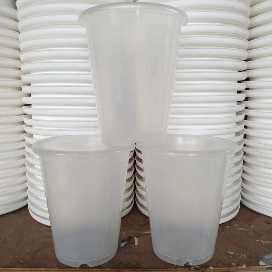 Jual Pot Tower 21 BENING Nkt / Pot Kaktus /Pot Bunga Tinggi (LUSINAN 12 ...
