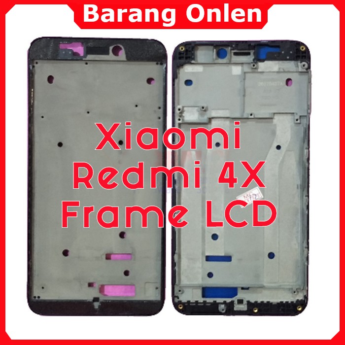 Jual Xiaomi redmi 4X frame LCD bezel midle tulang tengah tatakan ...