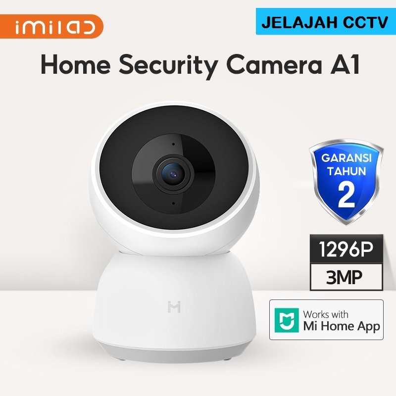 Jual IMILAB A1 Smart Home Security Camera 360° 1296P 2K 3MP Full Color ...