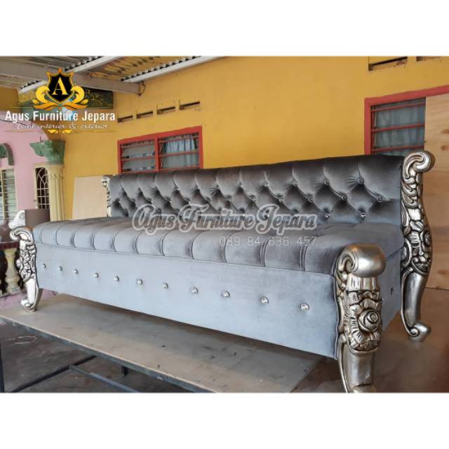 Jual SOFA KLASIK EURO BUTTON (kursi sofa klasik sofa mewah eropa ...