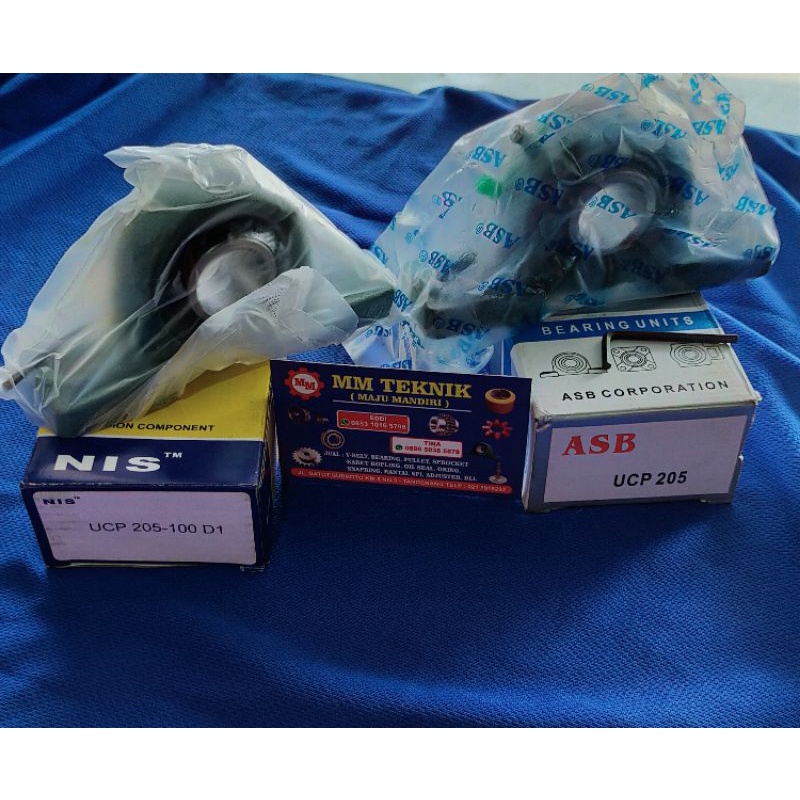 Jual Pillow block UCP 205 bearing duduk Omega | Shopee Indonesia