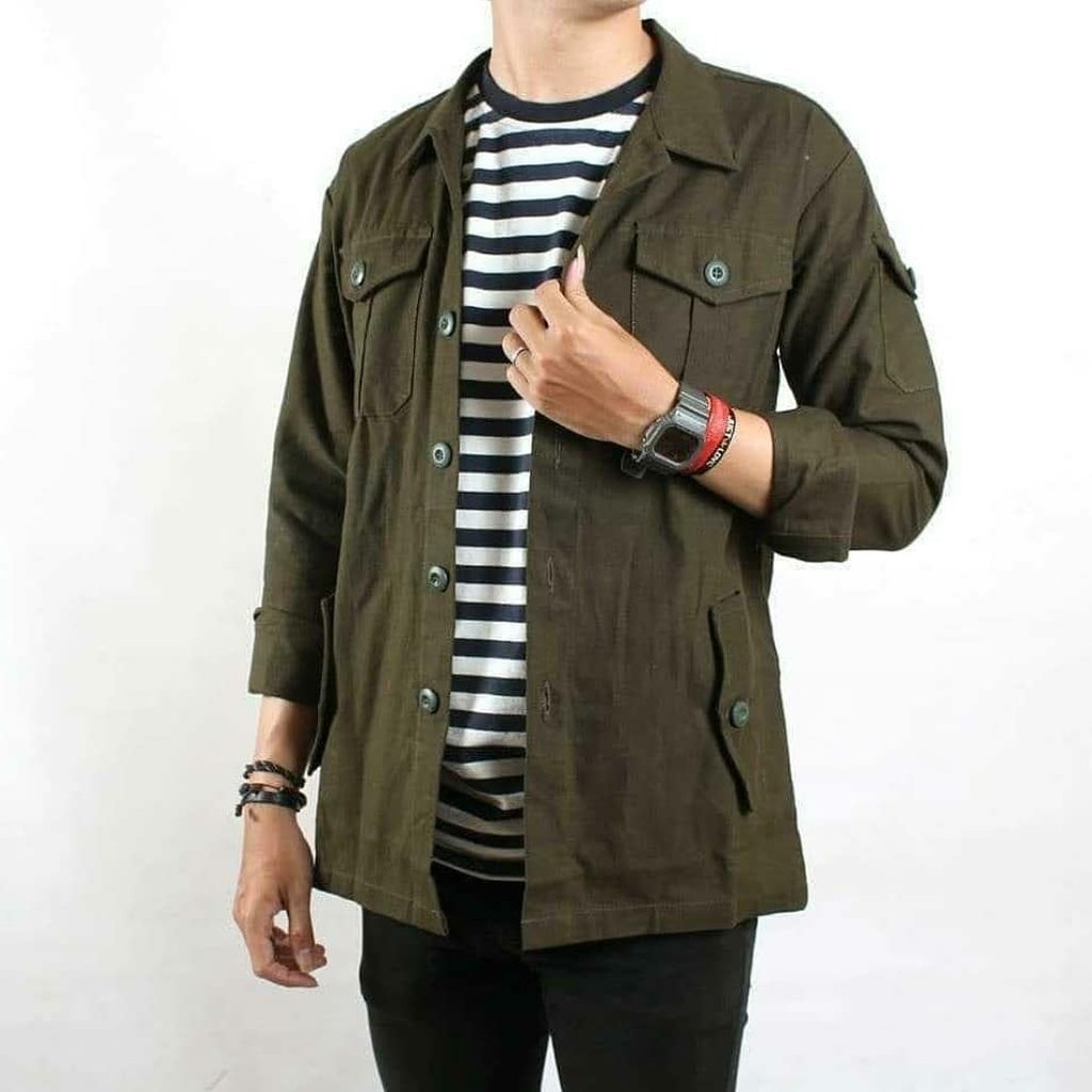 Jual PARKA JAKET || JAKET SEMI PARKA SK3 | Shopee Indonesia