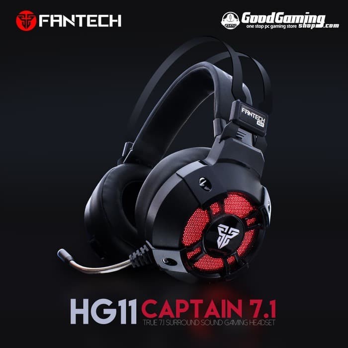 Jual Fantech HG11 Captain 7.1 - Gaming Headset - Putih | Shopee Indonesia