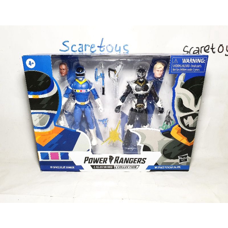 Jual Lightning Collection Power Rangers In Space Blue Psycho Silver ...