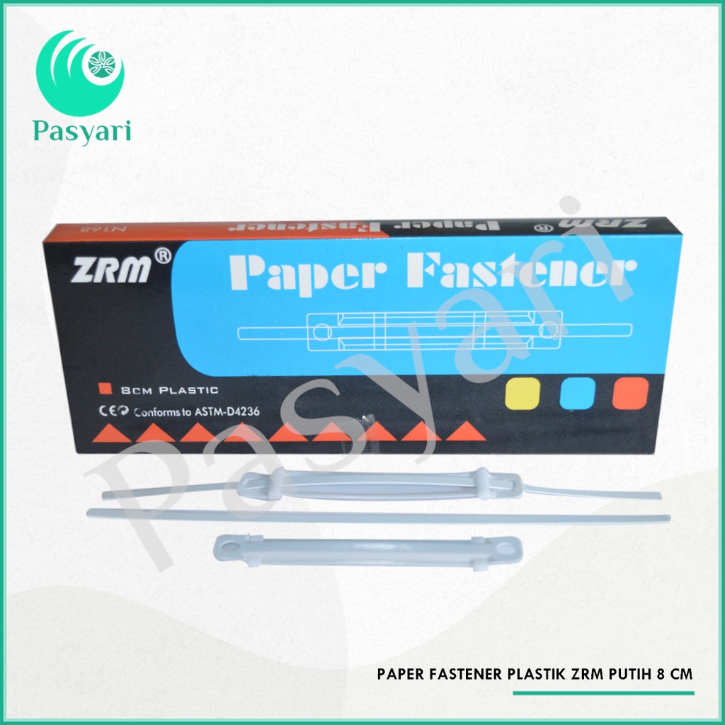 Jual ZRM Fastener Acco Plastik Paper 8 cm | Shopee Indonesia