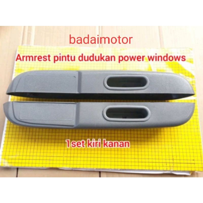 Jual armrest arm rest dudukan power window pintu kijang universal dll ...